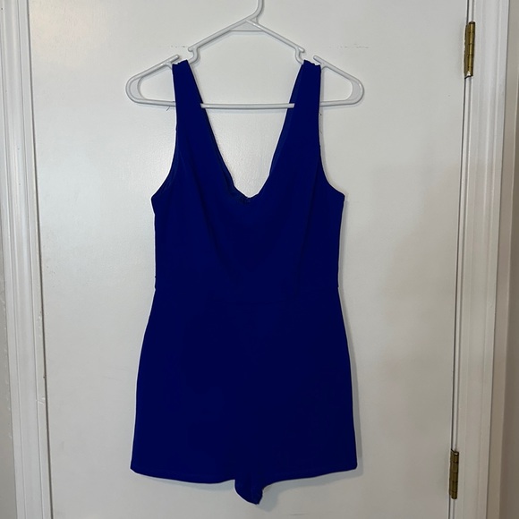 Dresses | Royal Blue Romper | Poshmark